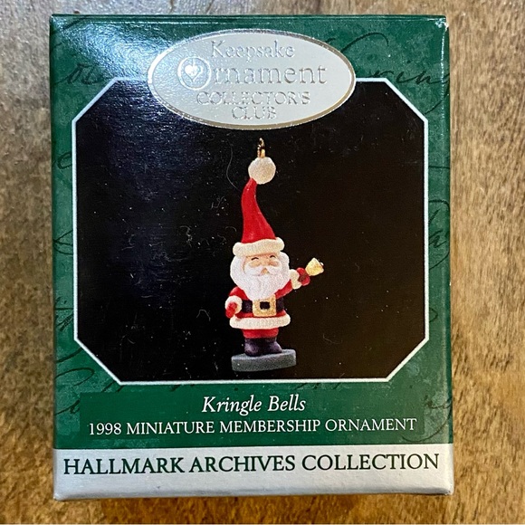 Hallmark | Holiday | Vintage Hallmark Keepsake Ornament Kringle Bells ...